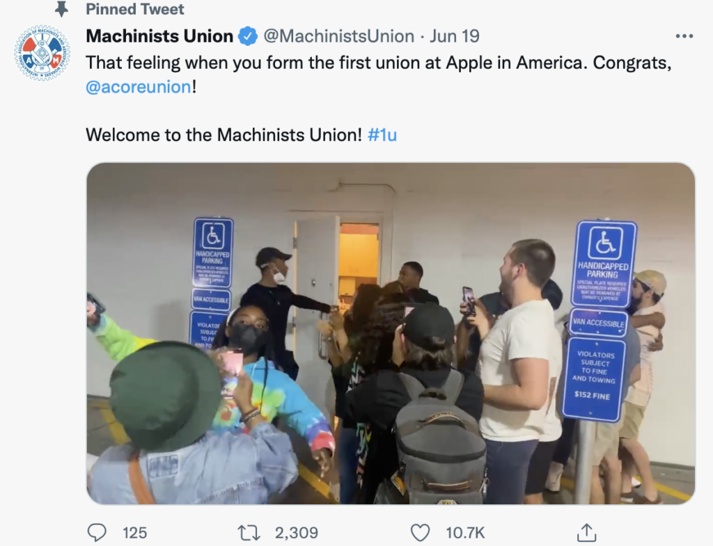 Apple employees vote to unionise, the first in the US - GoodElectronics